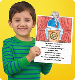 Presidents’ Day Puppet & Poem | Lakeshore® Learning Materials