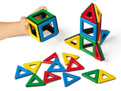 3-D Magnetic Builders - Starter Set at Lakeshore Learning