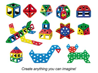 3-D Magnetic Builders - Master Set at Lakeshore Learning
