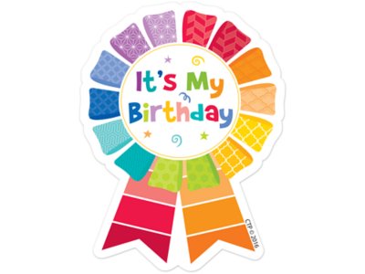 Painted Palette Birthday Badges at Lakeshore Learning