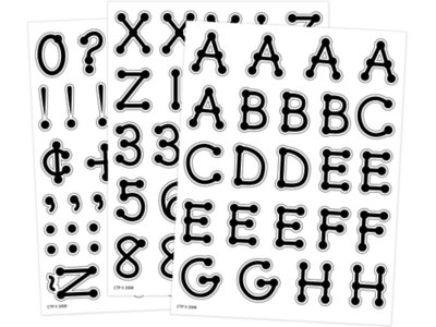 Dot-To-Dot Alphabet Stickers at Lakeshore Learning