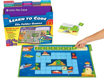 Learn to Code File Folder Games - Gr. 2-3 at Lakeshore Learning