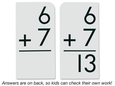Addition All Facts 0-12 Flash Cards at Lakeshore Learning