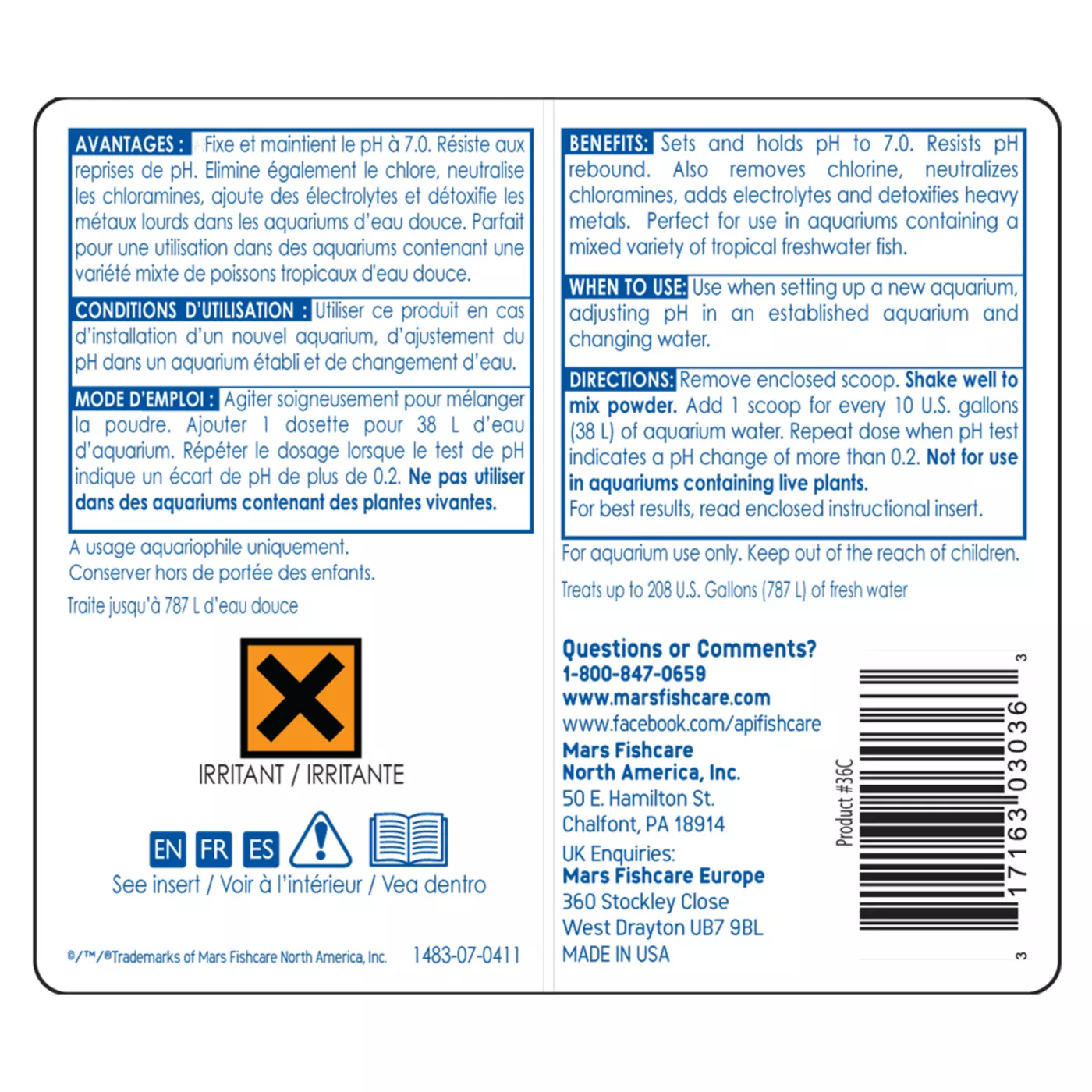 API® Proper pH 7.0 Aquarium Water pH Conditioner