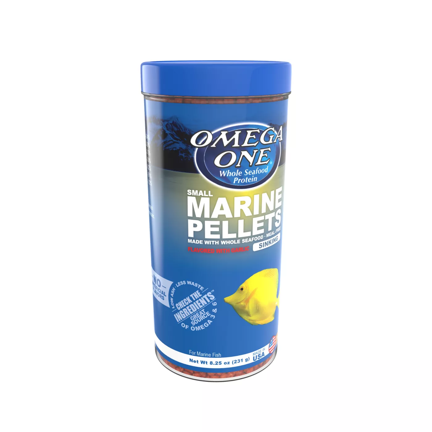Omega™ One Marine Garlic Pellets Fish Food