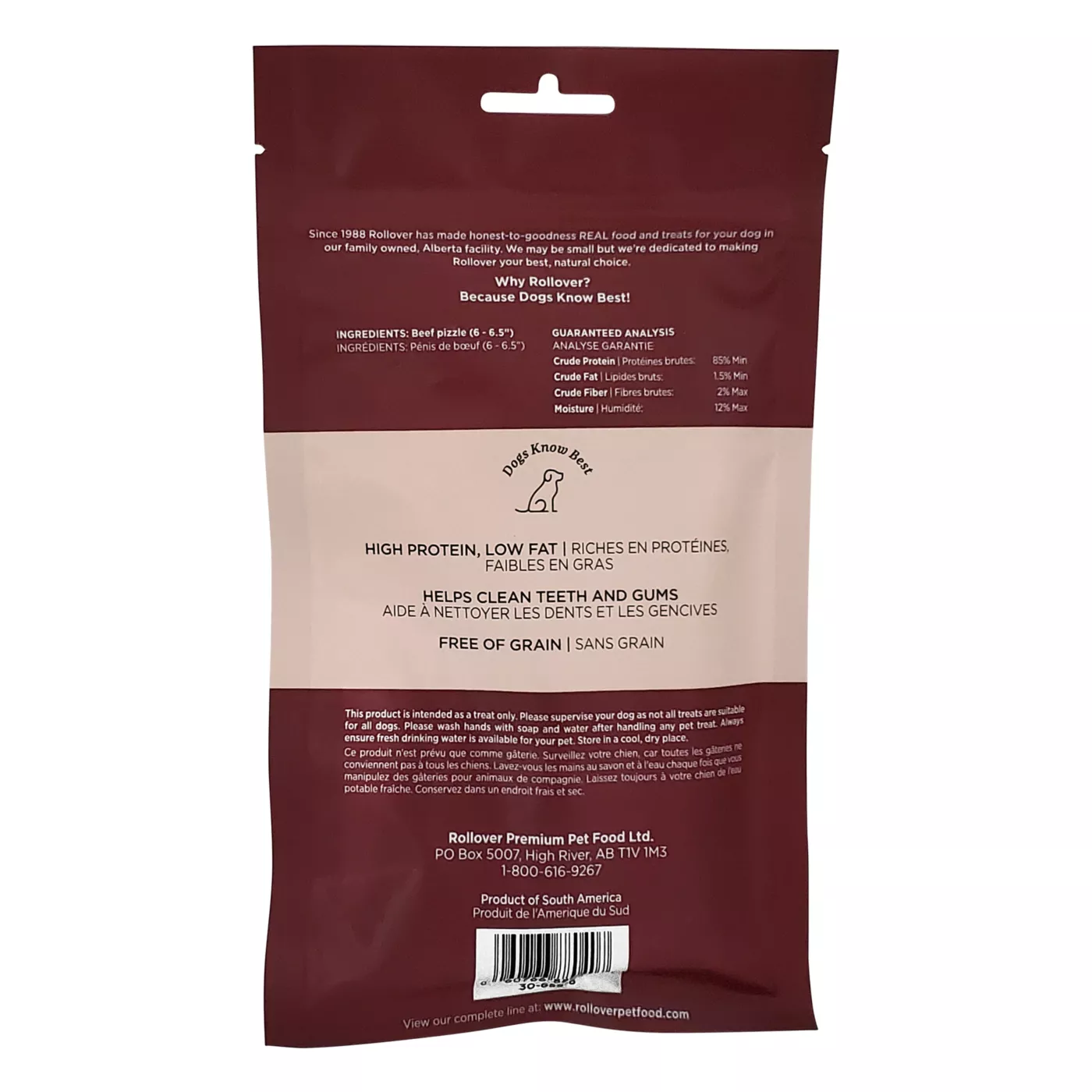 Rollover Super Chew Premium Dog Treats