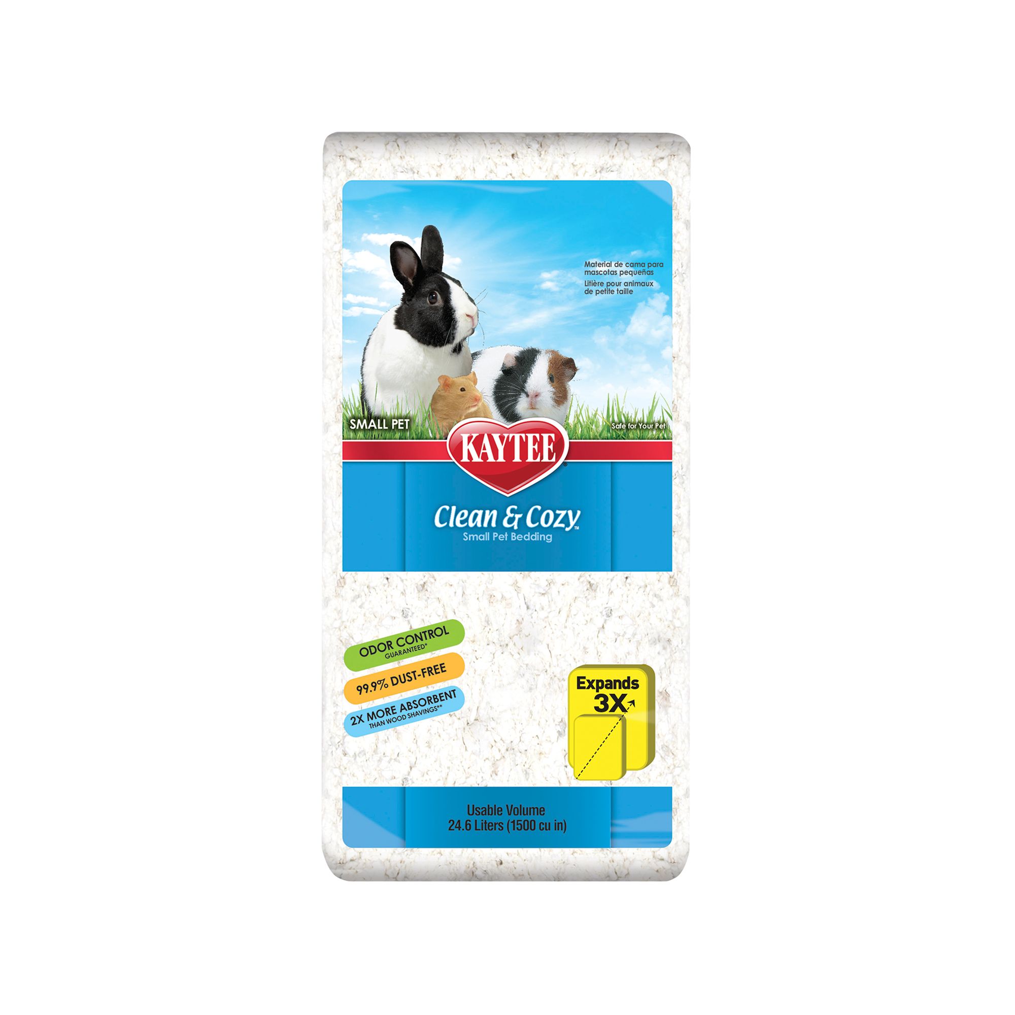 KAYTEE Clean Cozy Small Pet Bedding Small Pet Litter Bedding
