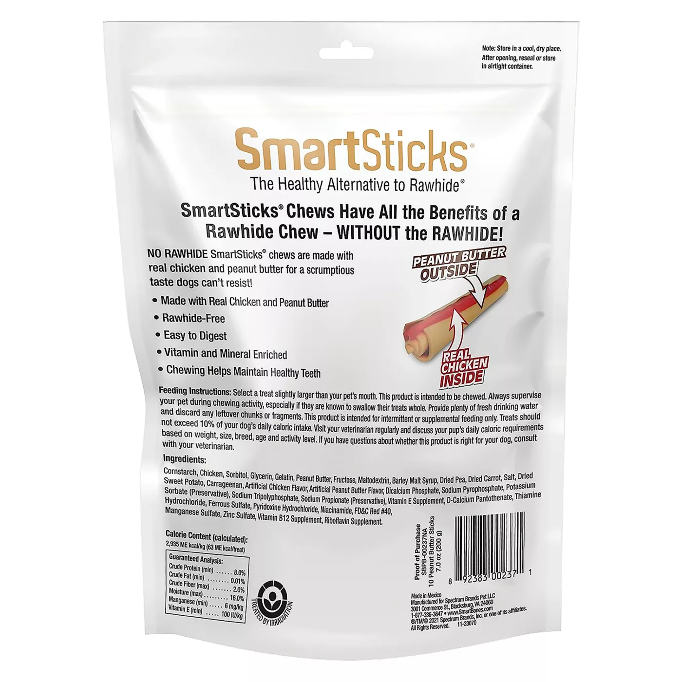 SmartSticks® Peanut Butter Chew Dog Treat