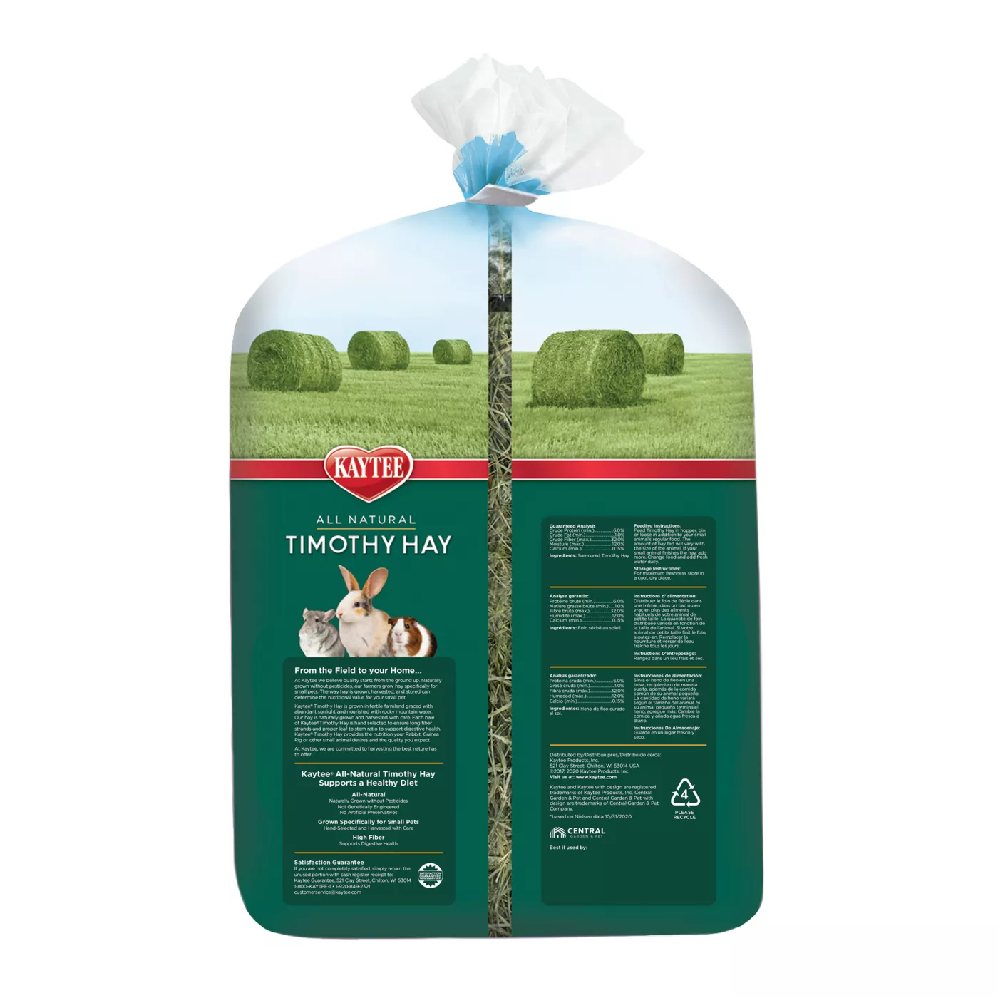 KAYTEE® All Natural Timothy Hay