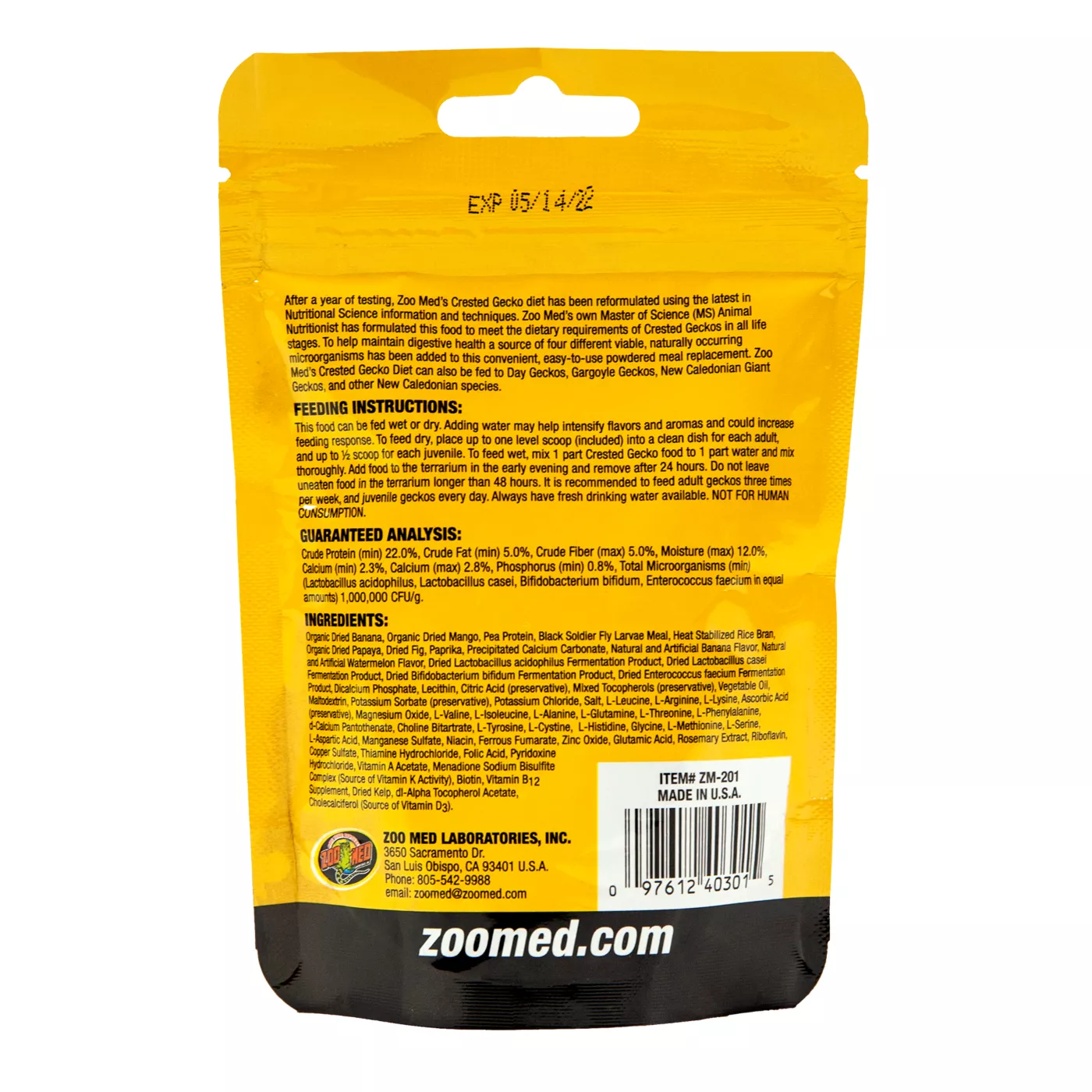 Zoo Med Watermelon Crested Gecko Food