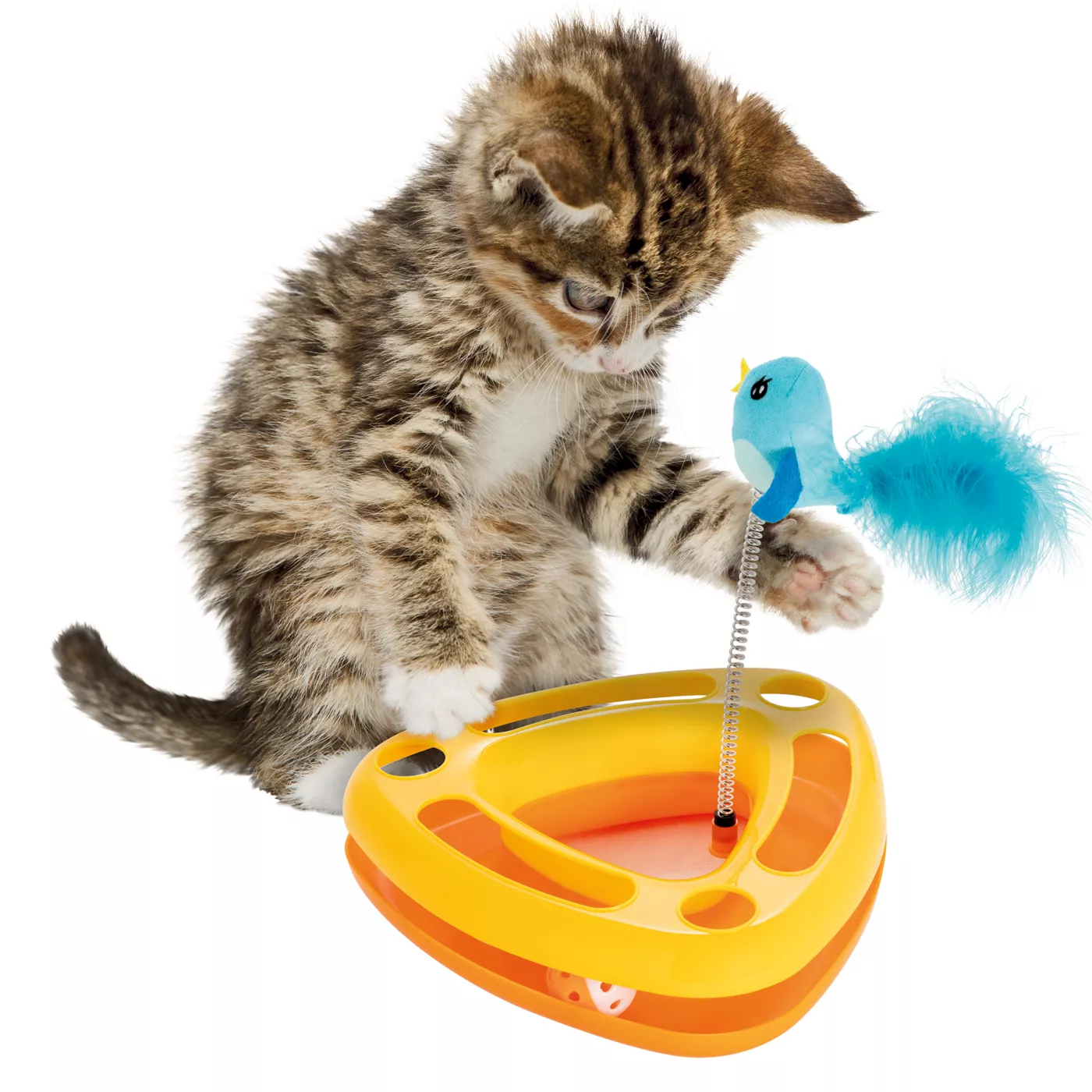 Whisker City® Ball Track & Swatter Cat Toy