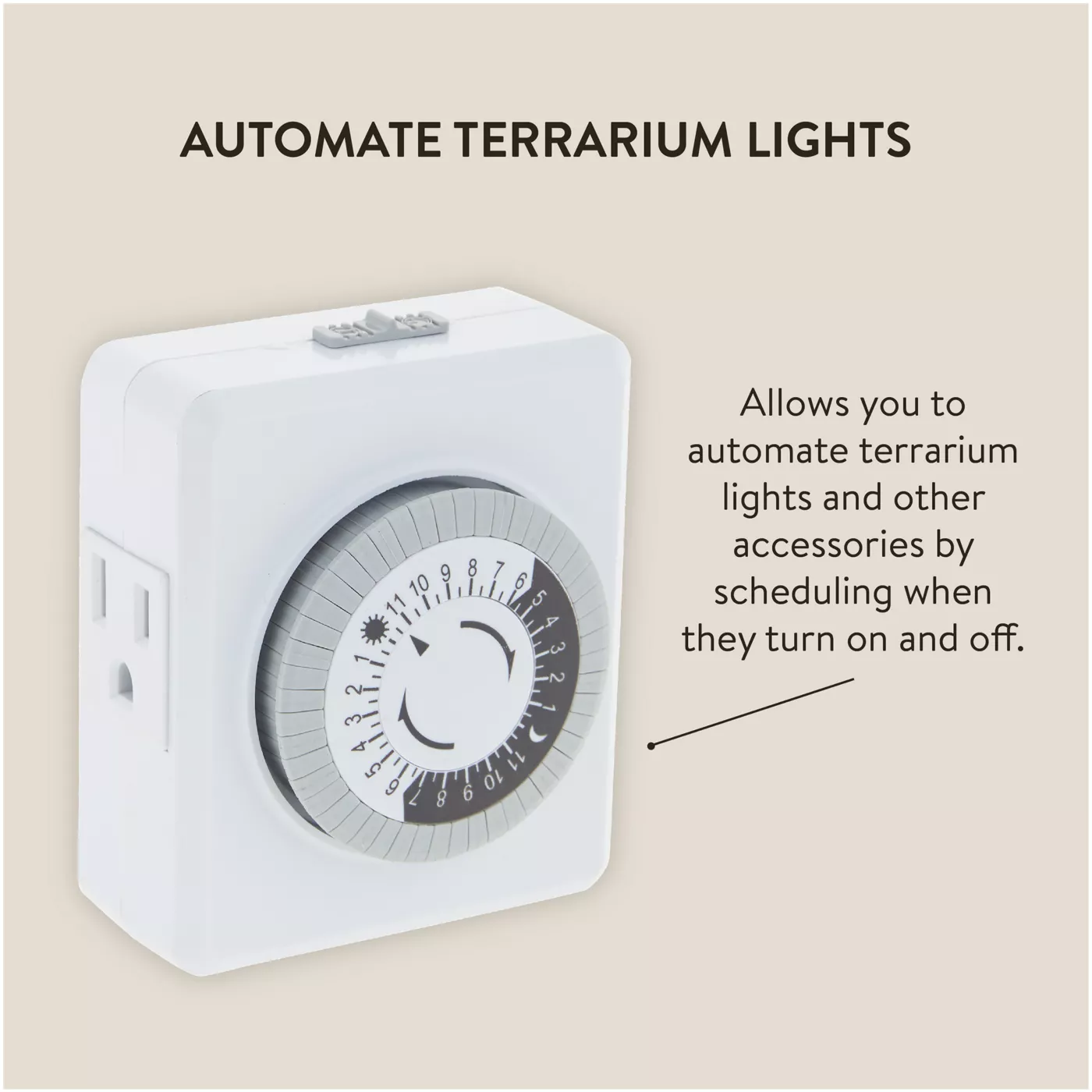 Thrive Reptile Terrarium Programmable Analog Timer