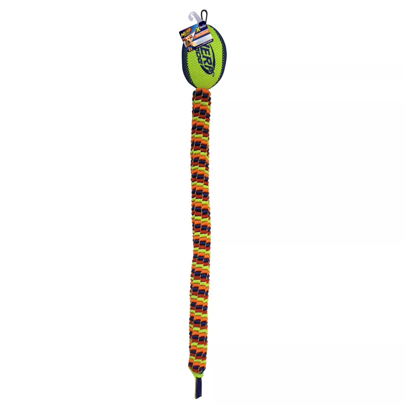 Nerf™ Dog Weave Rainbow Vortex Chain Tug Dog Toy