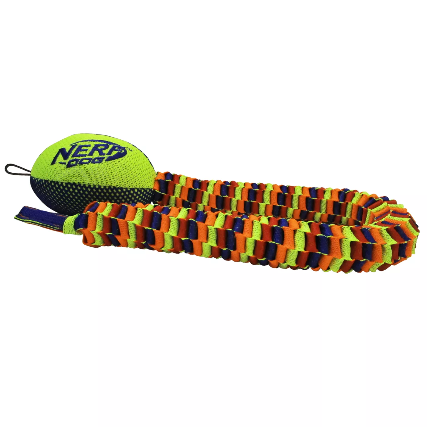 Nerf™ Dog Weave Rainbow Vortex Chain Tug Dog Toy