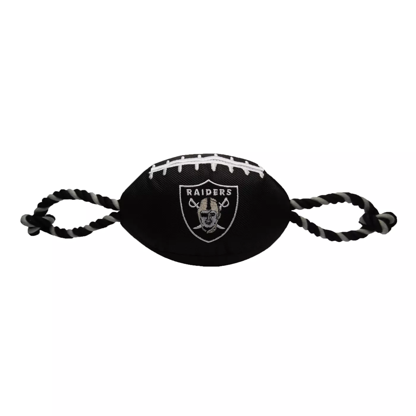 Pets First Las Vegas Raiders Football Rope Dog Toy
