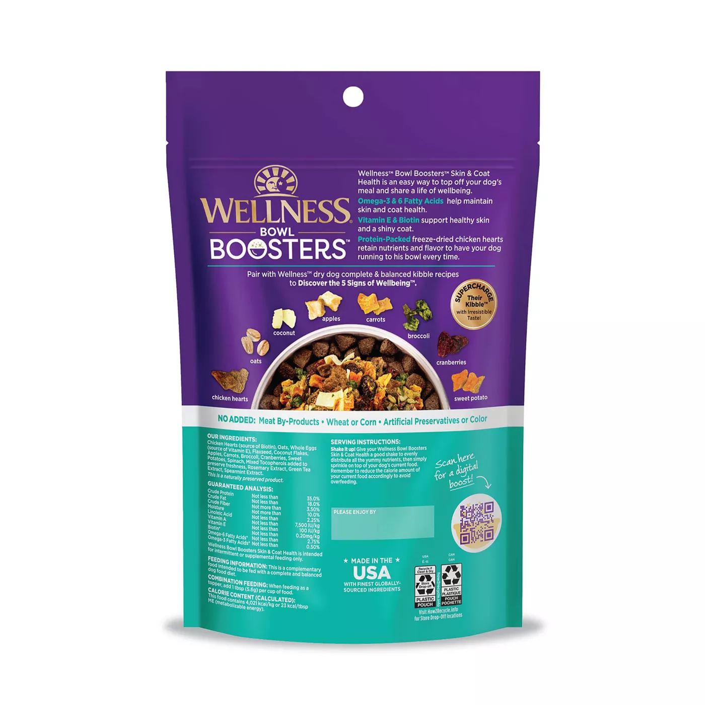 Wellness® CORE® Bowl Boosters All Life Stage Dog Food Topper - Skin ...