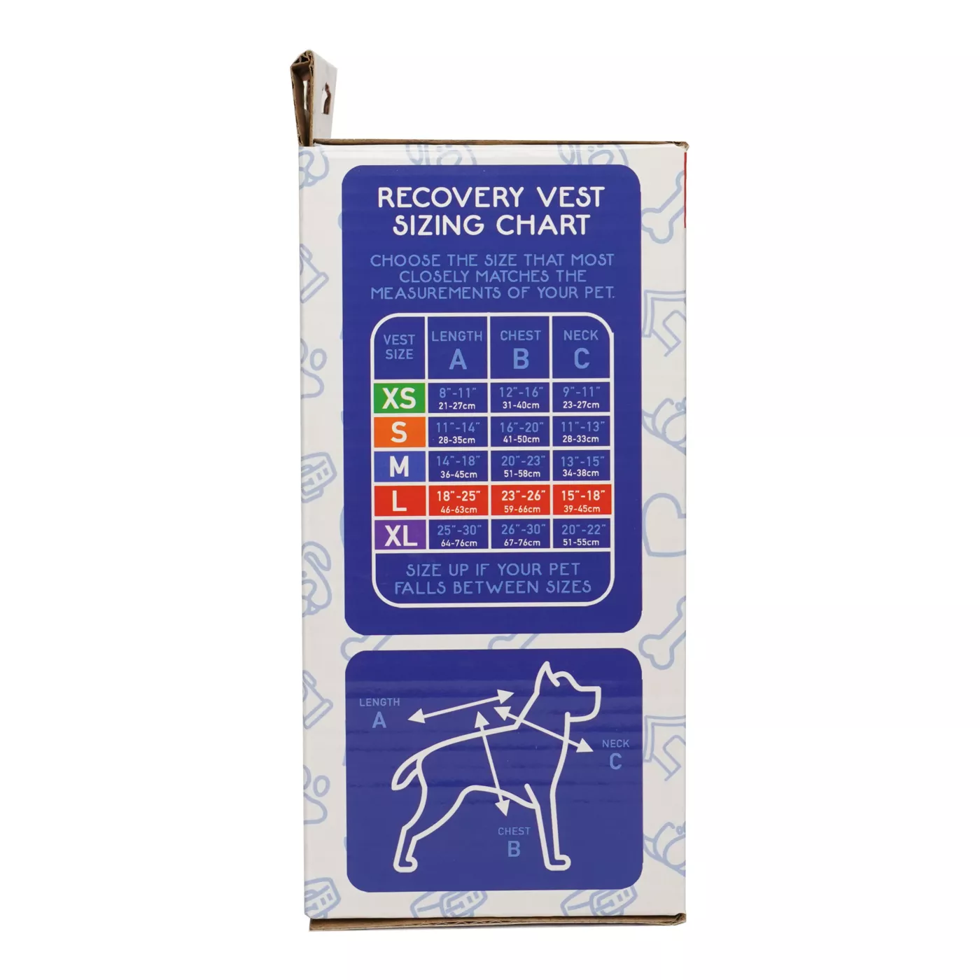 Calm Paws Premium Recovery Vest and Calming Disk for Dogs