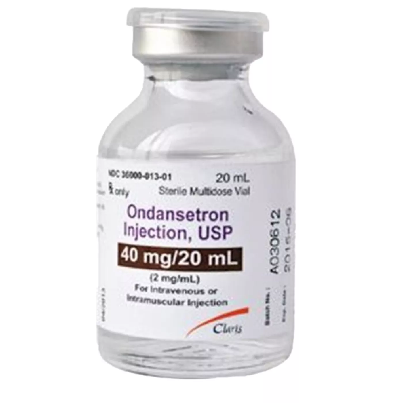 Ondansetron Injection 40 mg/20 ml (2 mg/ml), 20 ml vial