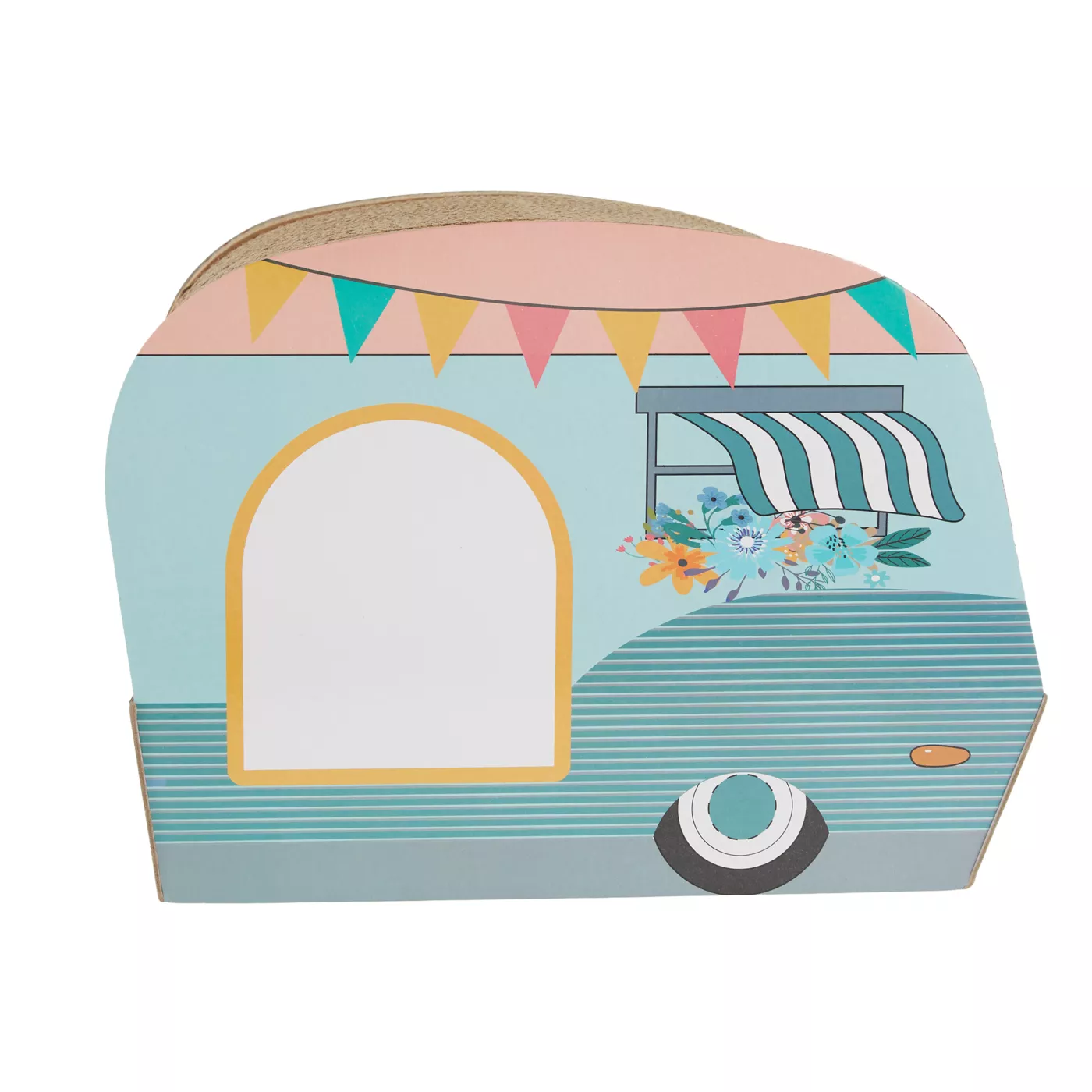 Whisker City® Trailin' Off Trailer Corrugate Cat Scratcher