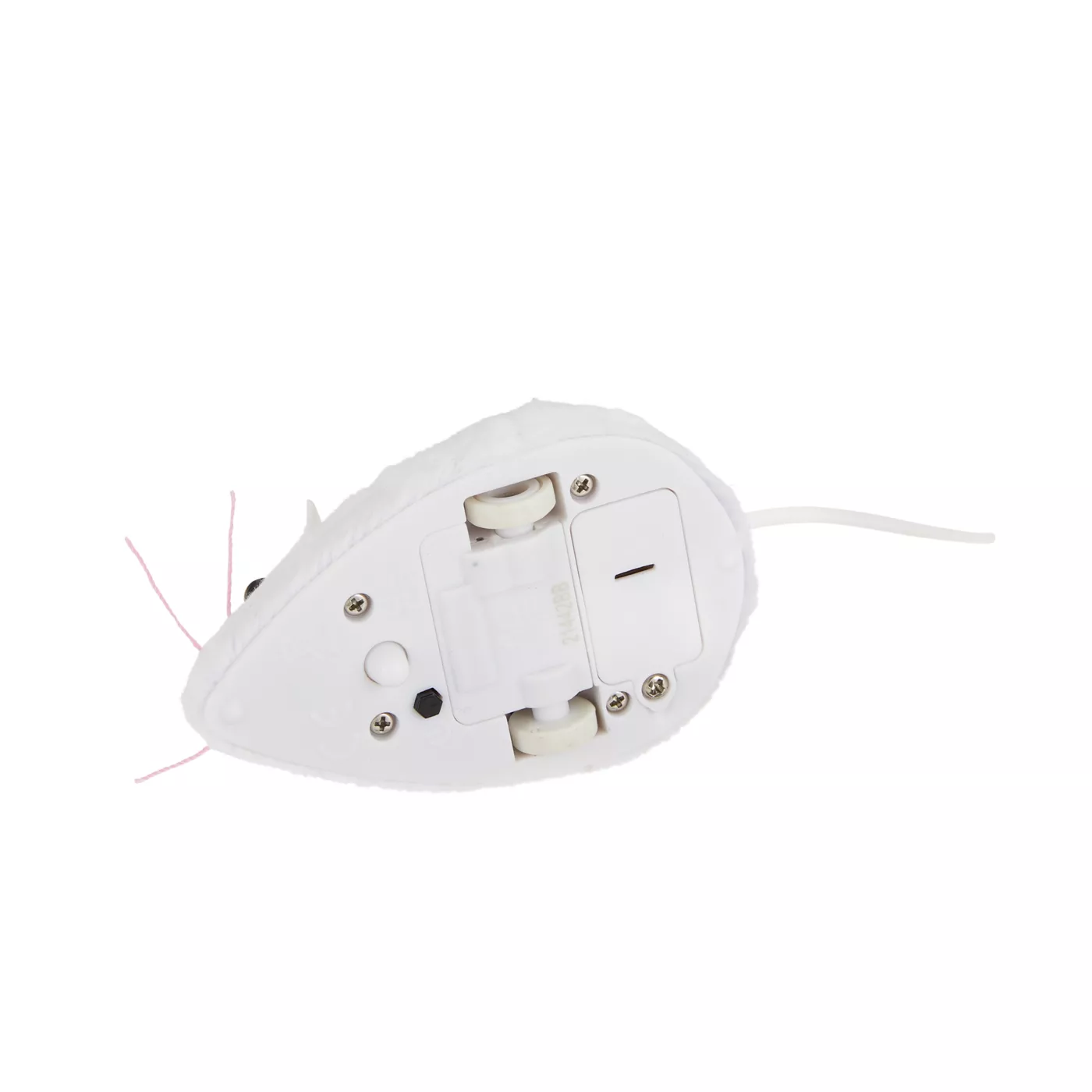Whisker City® Robotic White Mouse Cat Toy