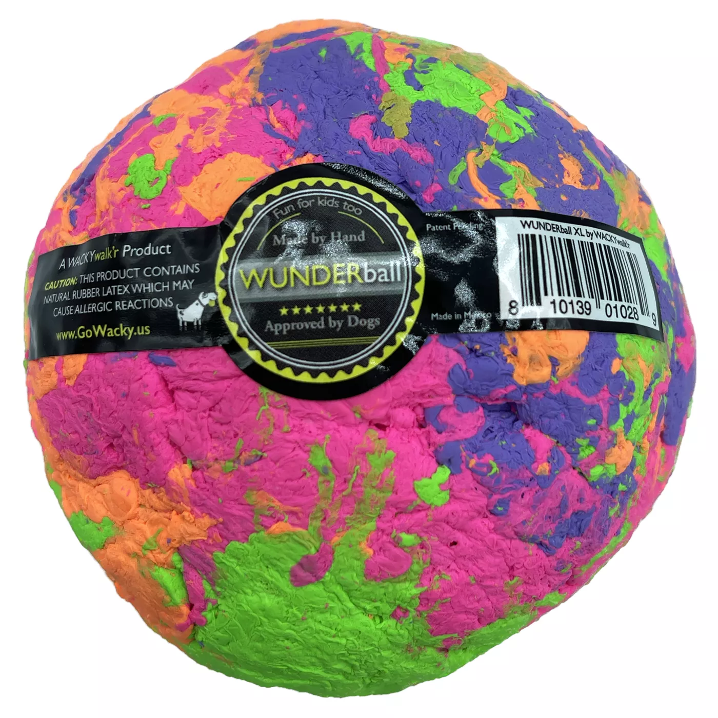 WACKYwalk'r WUNDERball Dog Toy (COLOR VARIES)