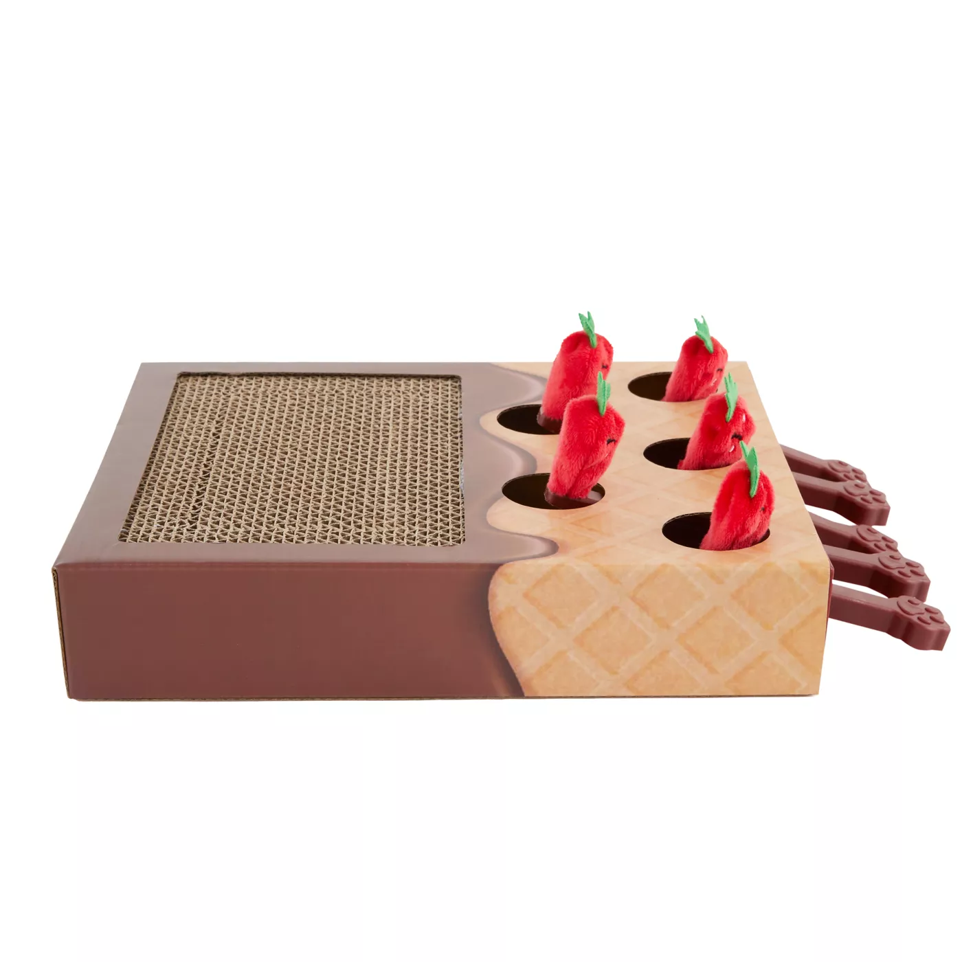 Whisker City® Whackaberry Corrugate Scratcher Cat Toy