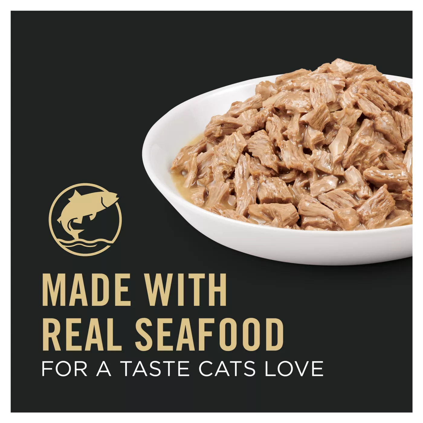 Purina Pro Plan Vital Systems Seafood Entree in Gravy Adult Cat Food 3OZ