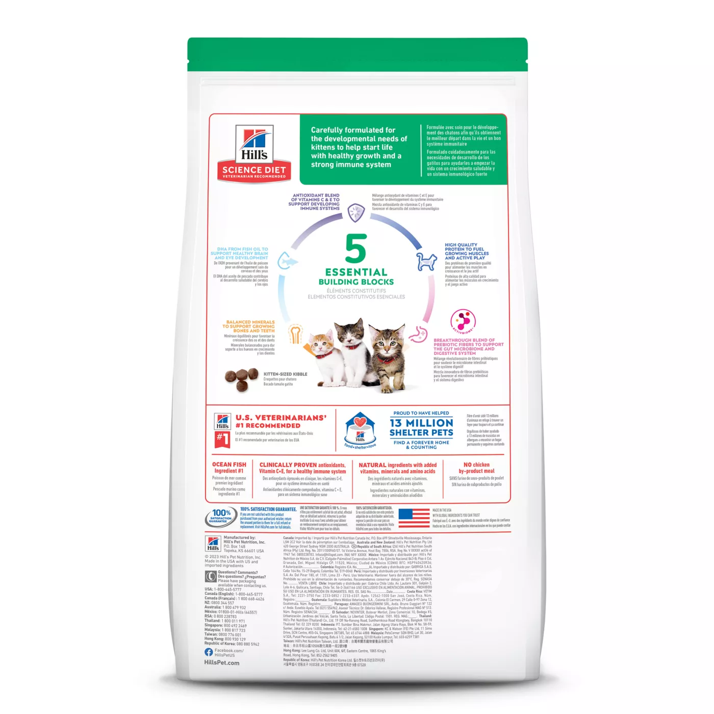 Hill's Science Diet Kitten Ocean Fish 3.5LB