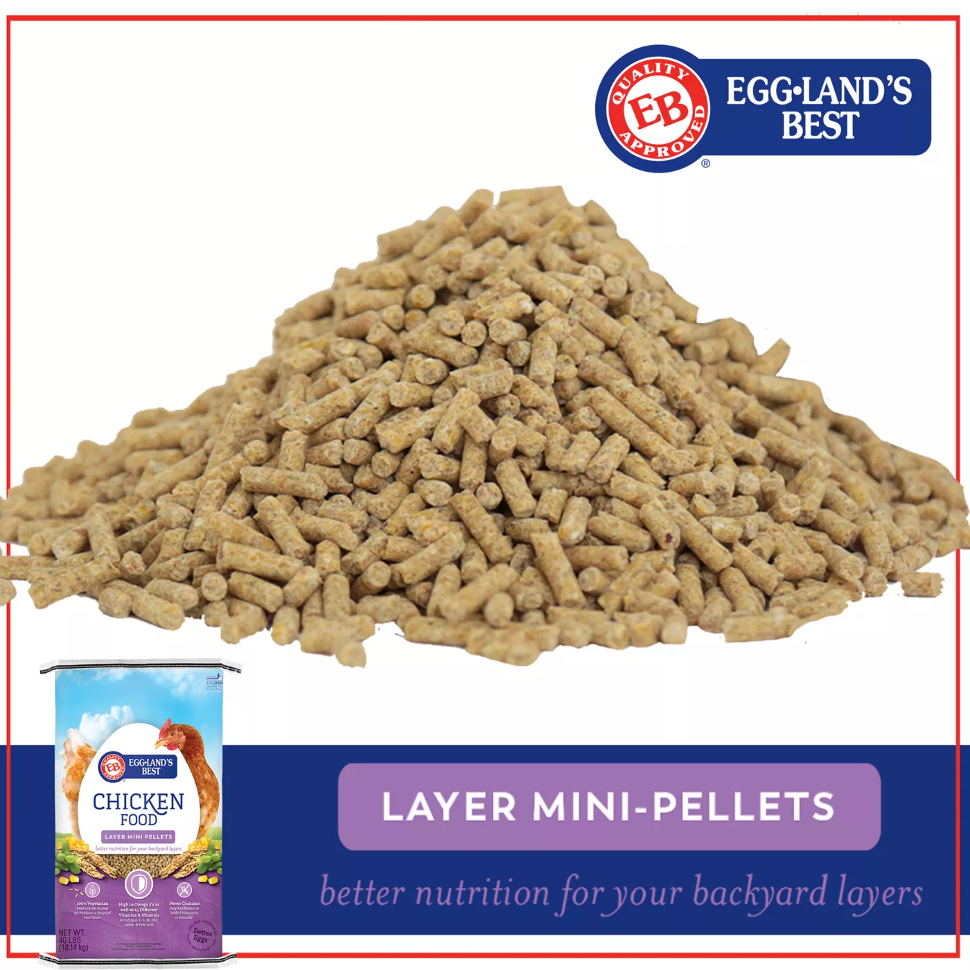 Eggland's Best® Layer Pellets for Chickens