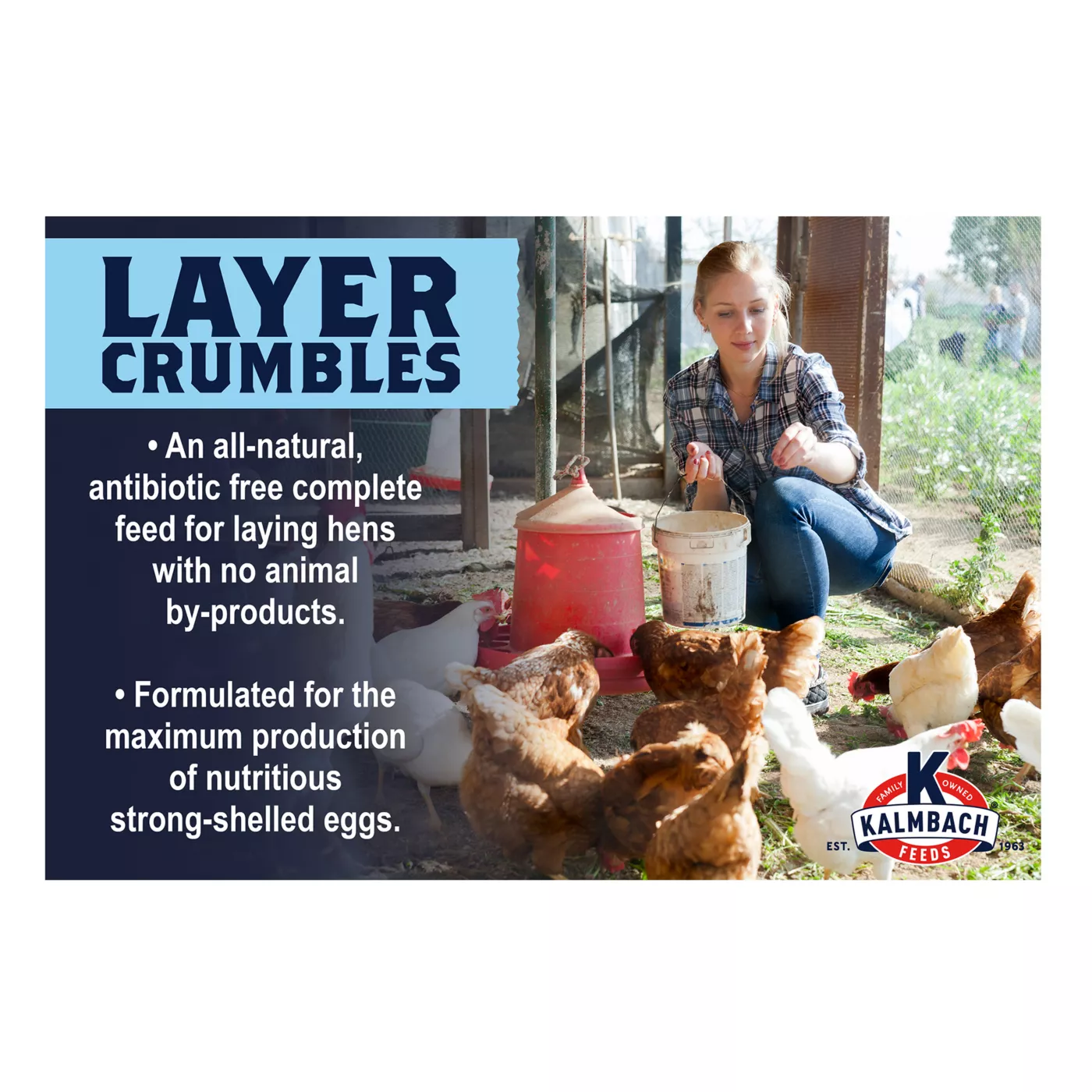 Kalmbach Feeds® 16% Layer Crumbles
