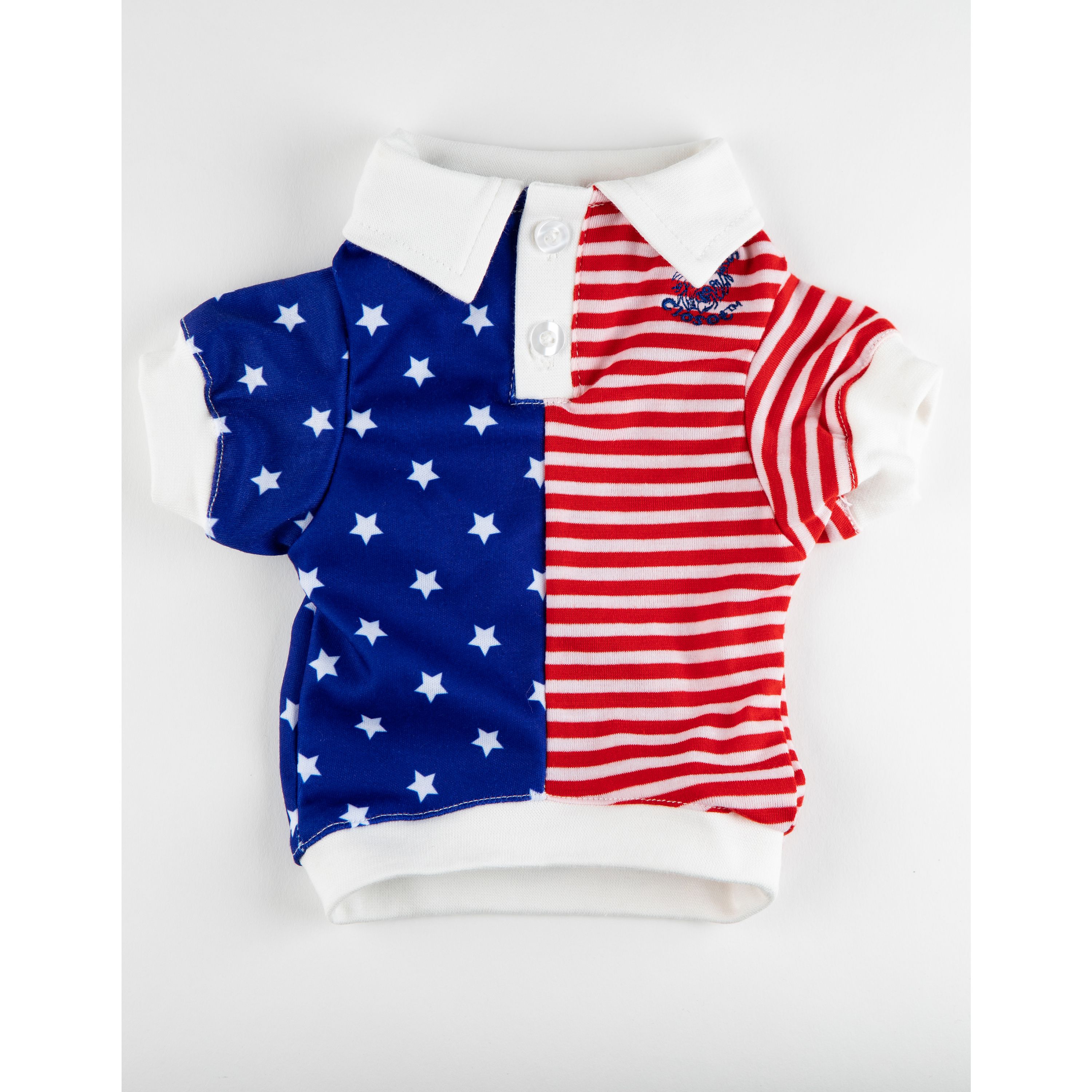 Max's Closet Americana Designer Dog Polo