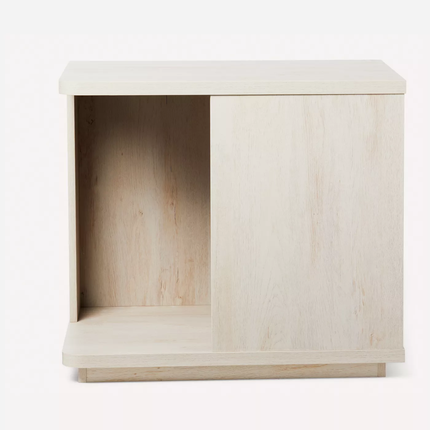 Nate & Jeremiah Chestnut Wood Finish Side Table Pet Home