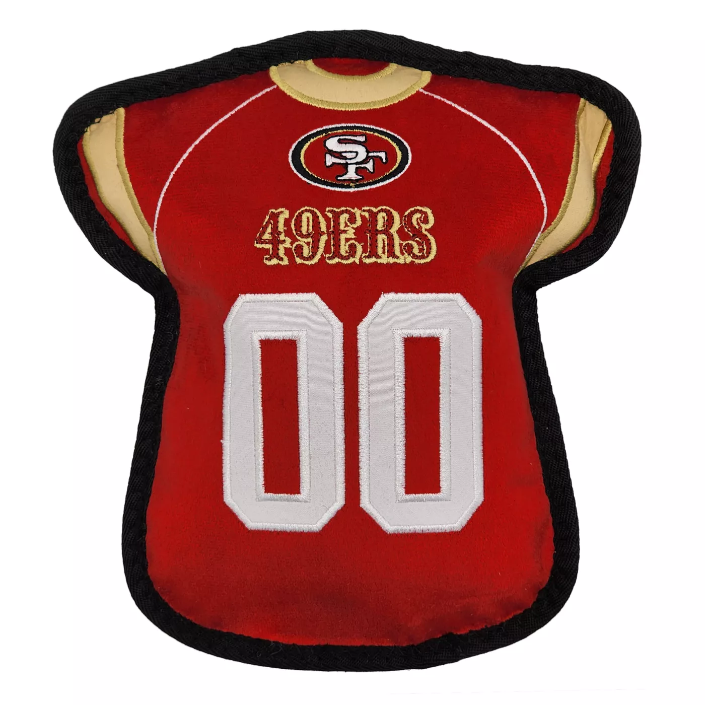Pets First San Francisco 49ers Jersey Tough Dog Toy
