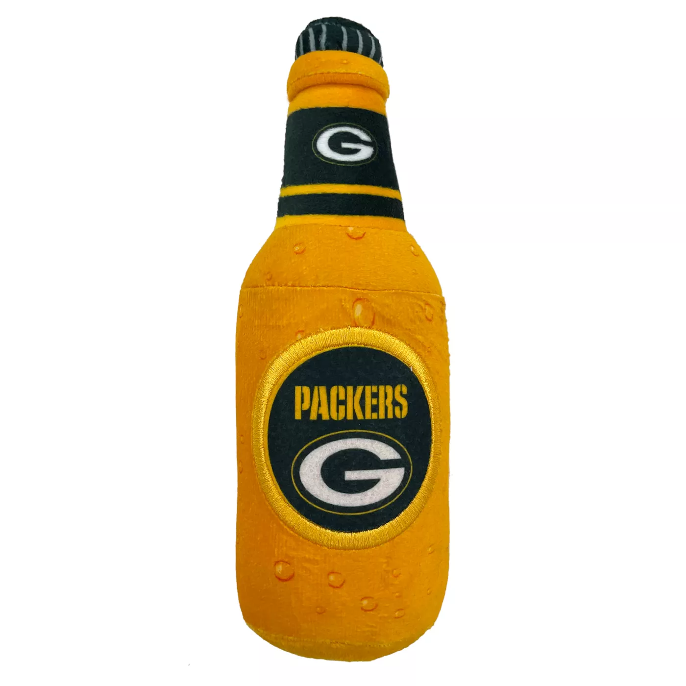 Pets First Green Bay Packers Plush Bottle Dog Toy