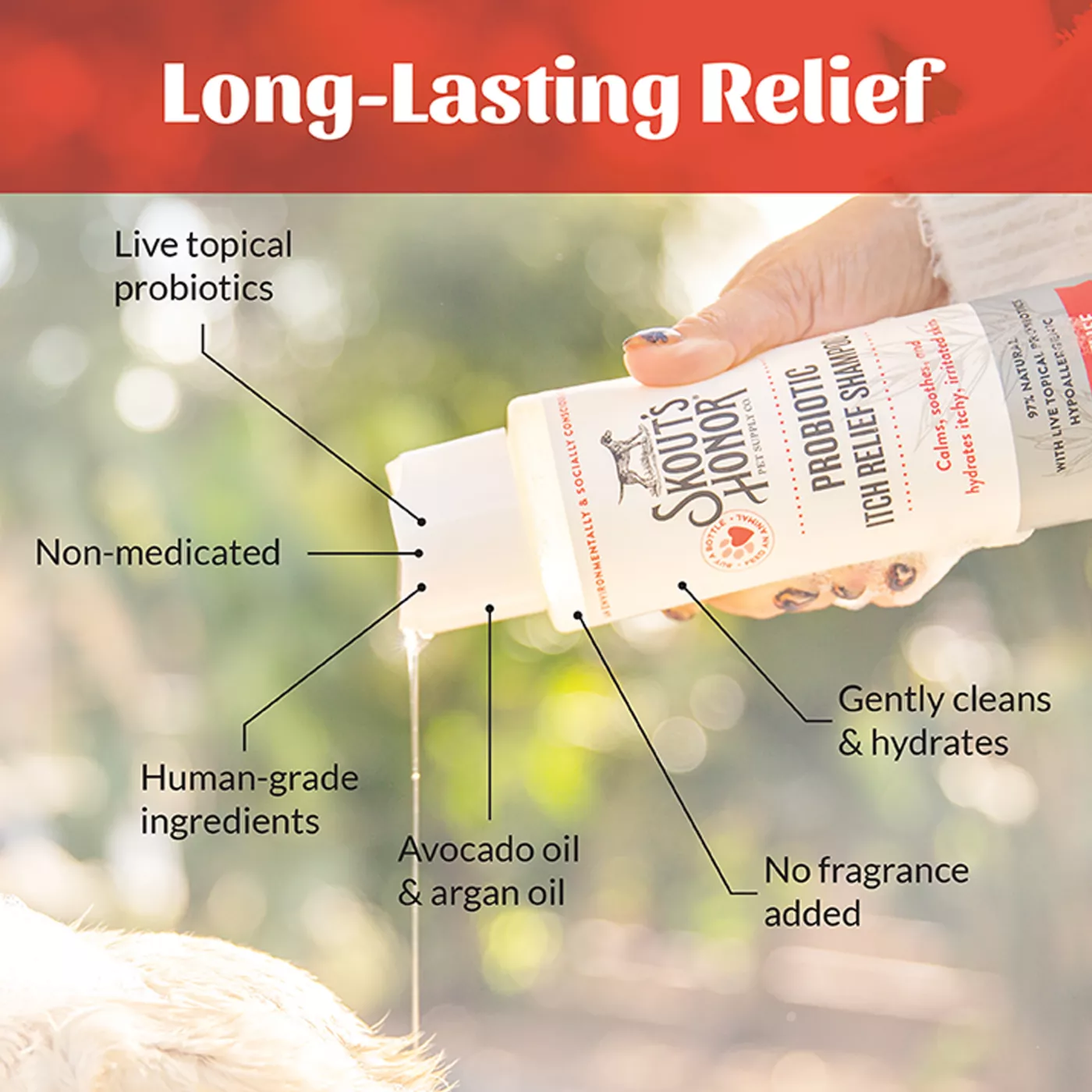 Skout's Honor® Probiotic Itch Relief Shampoo