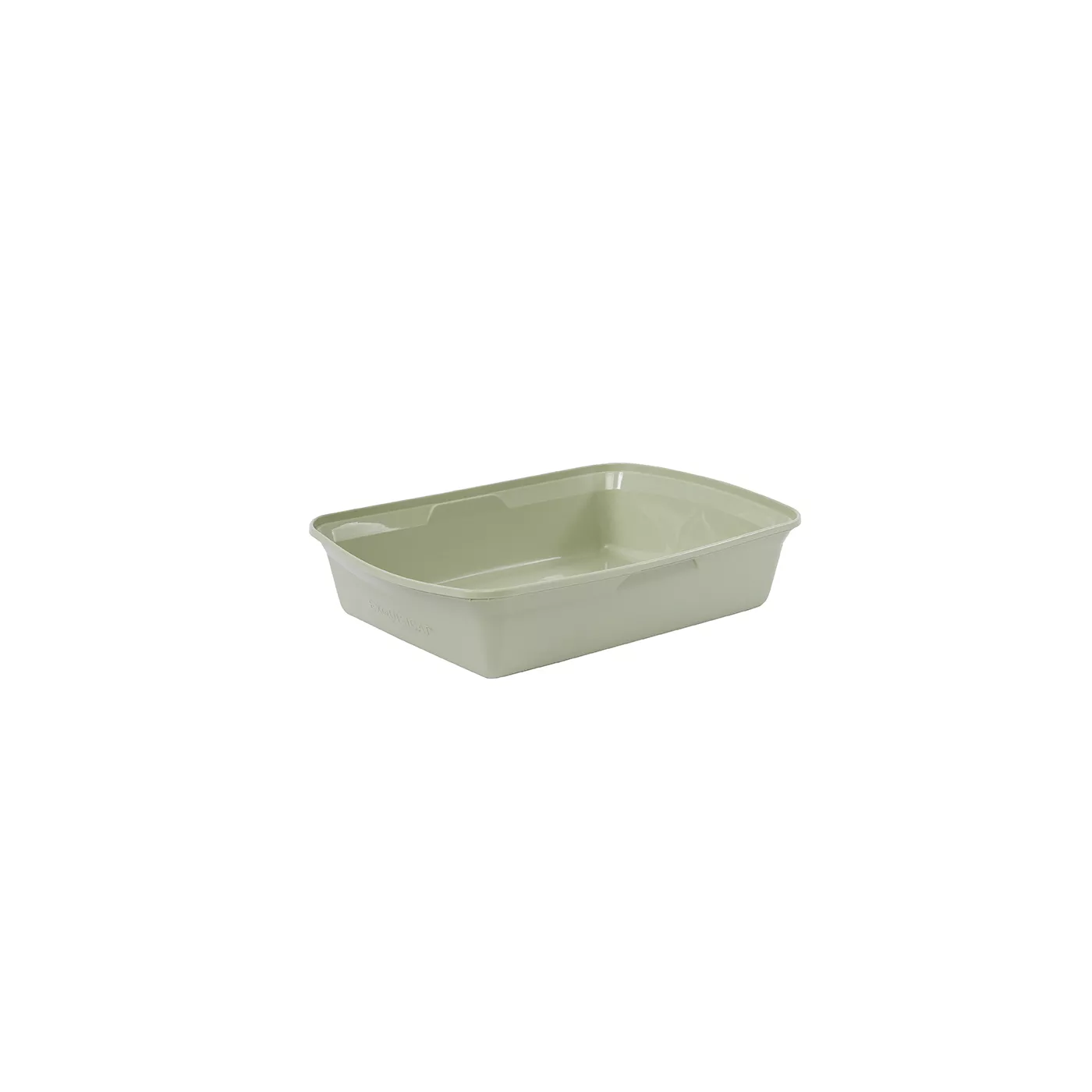 ExquisiCat Sage Open Litter Box with Storage