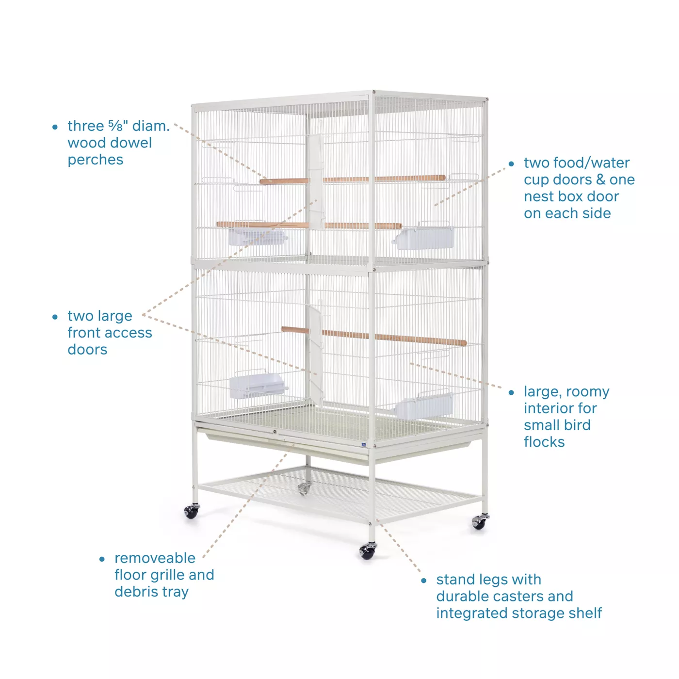 Prevue Pet Products Wrought Iron Flight Cage