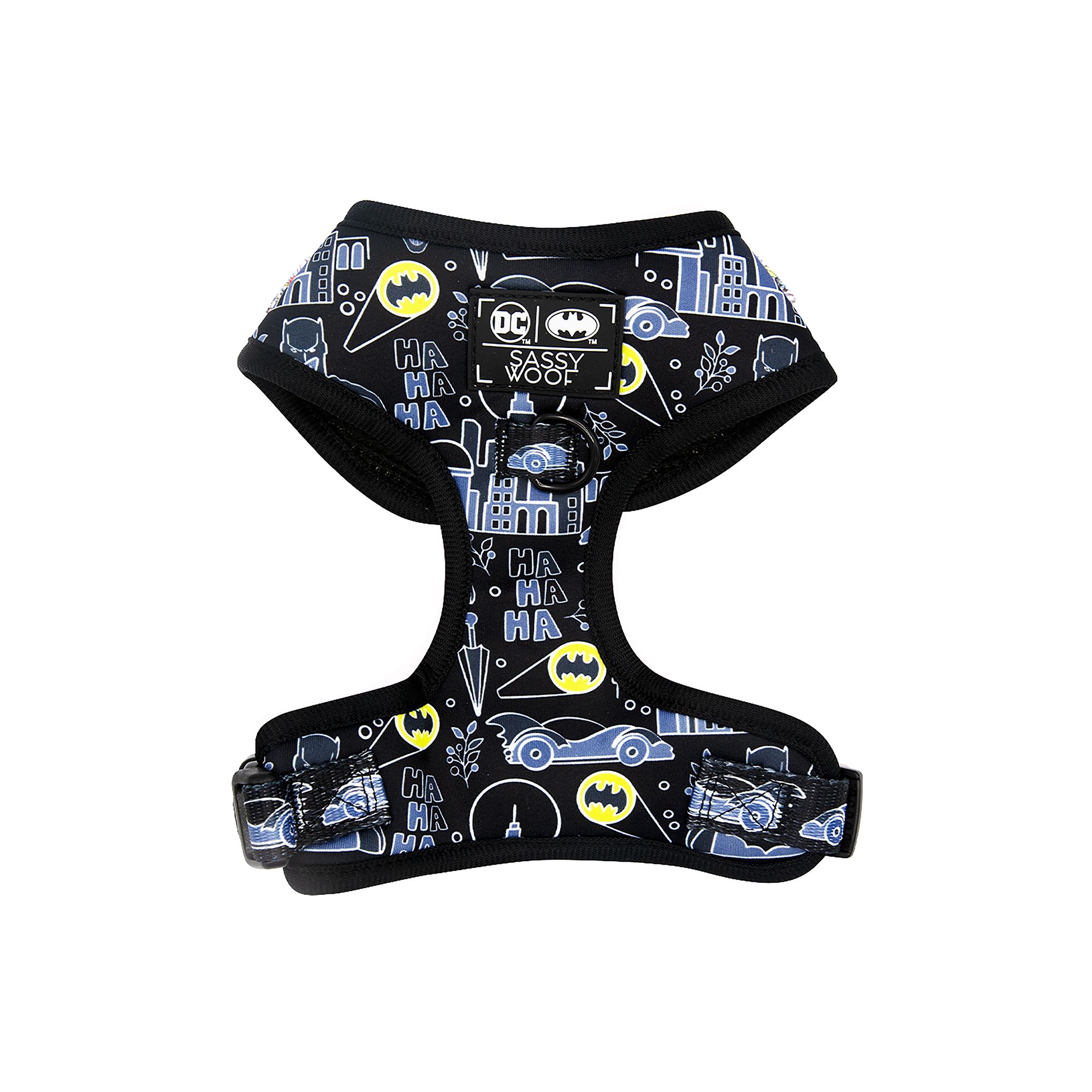 Sassy Woof Batman Dog Harness