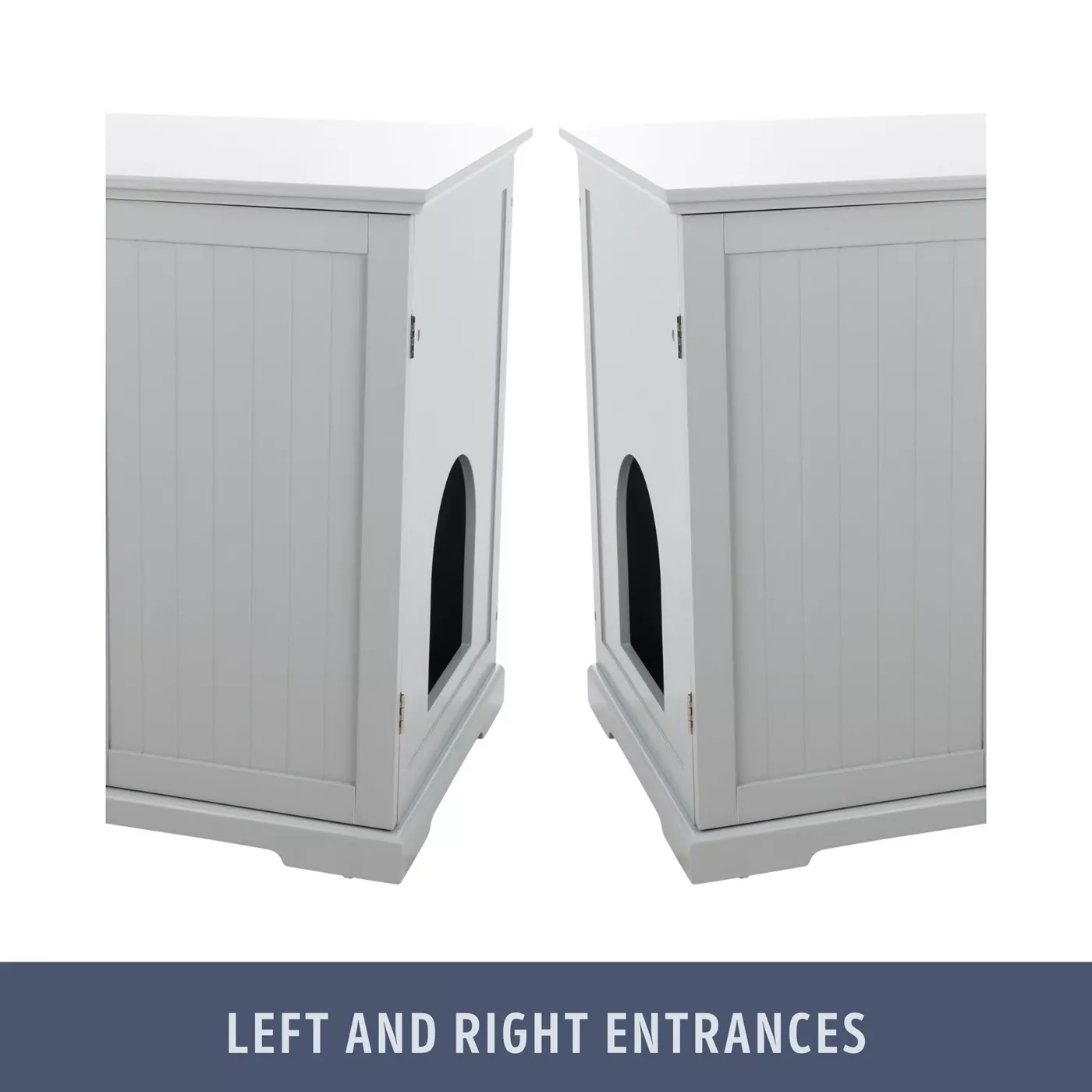 TRIXIE XL Wooden Litter Box Enclosure with Storage Drawer