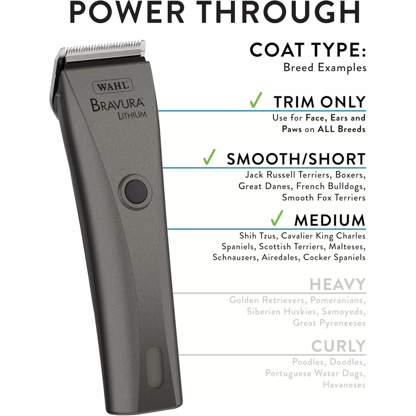 Wahl's Bravura Lithium Cordless Rechargeable Clipper