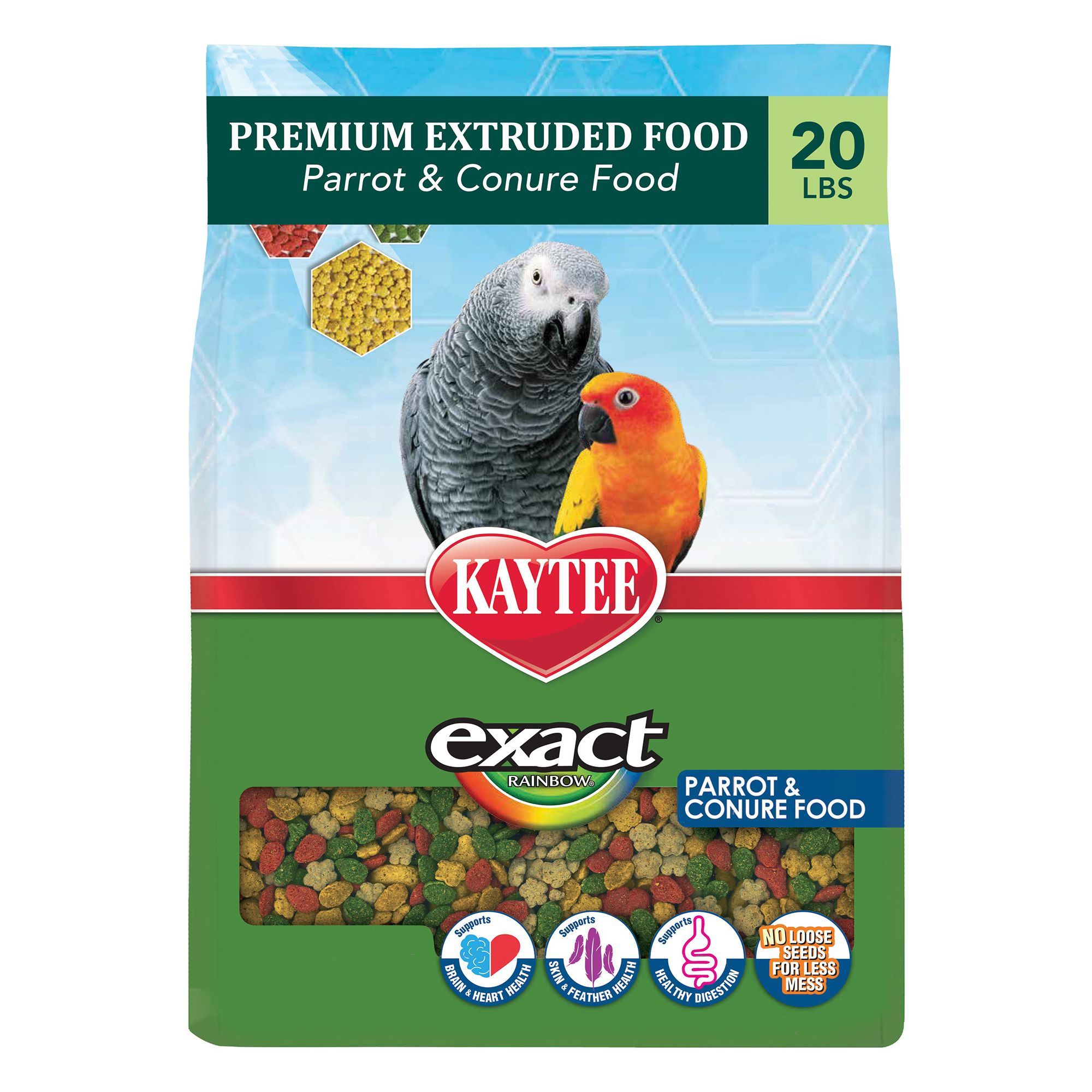 KAYTEE® Exact Rainbow Parrot and Conure Food