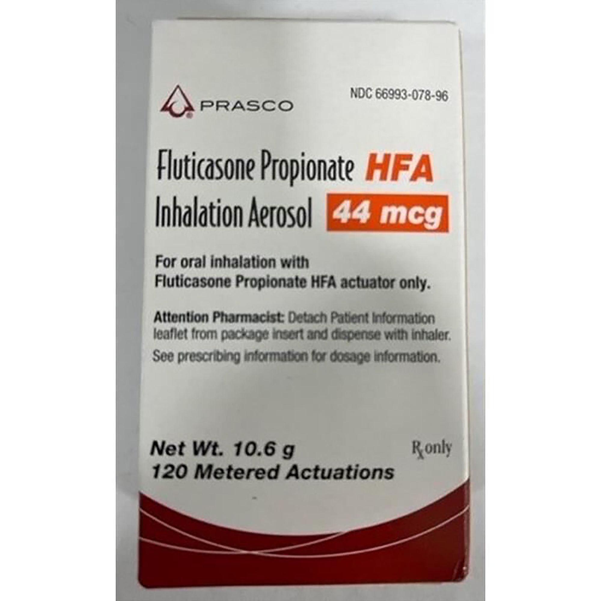 Fluticasone Propionate HFA Aerosol for Dogs and Cats - 44 mcg