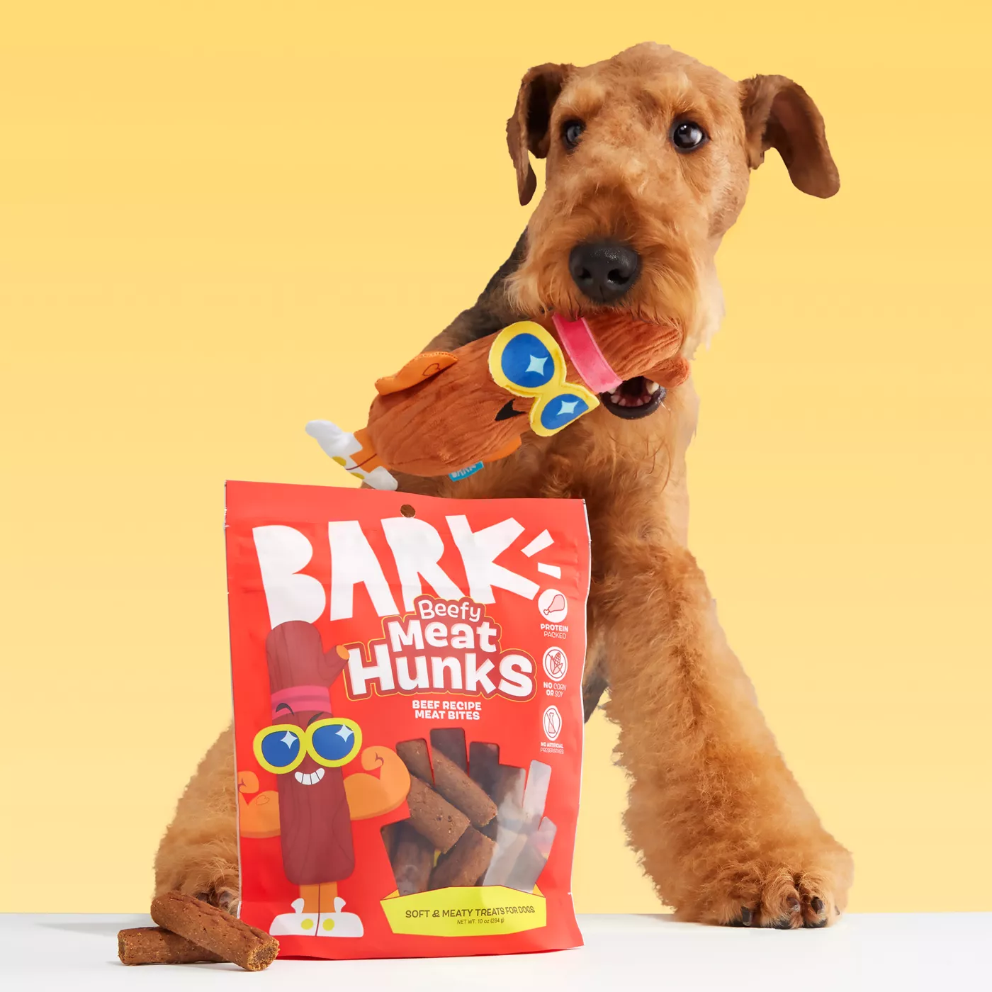 Bark Beefy Meat Hunks 12 OZ