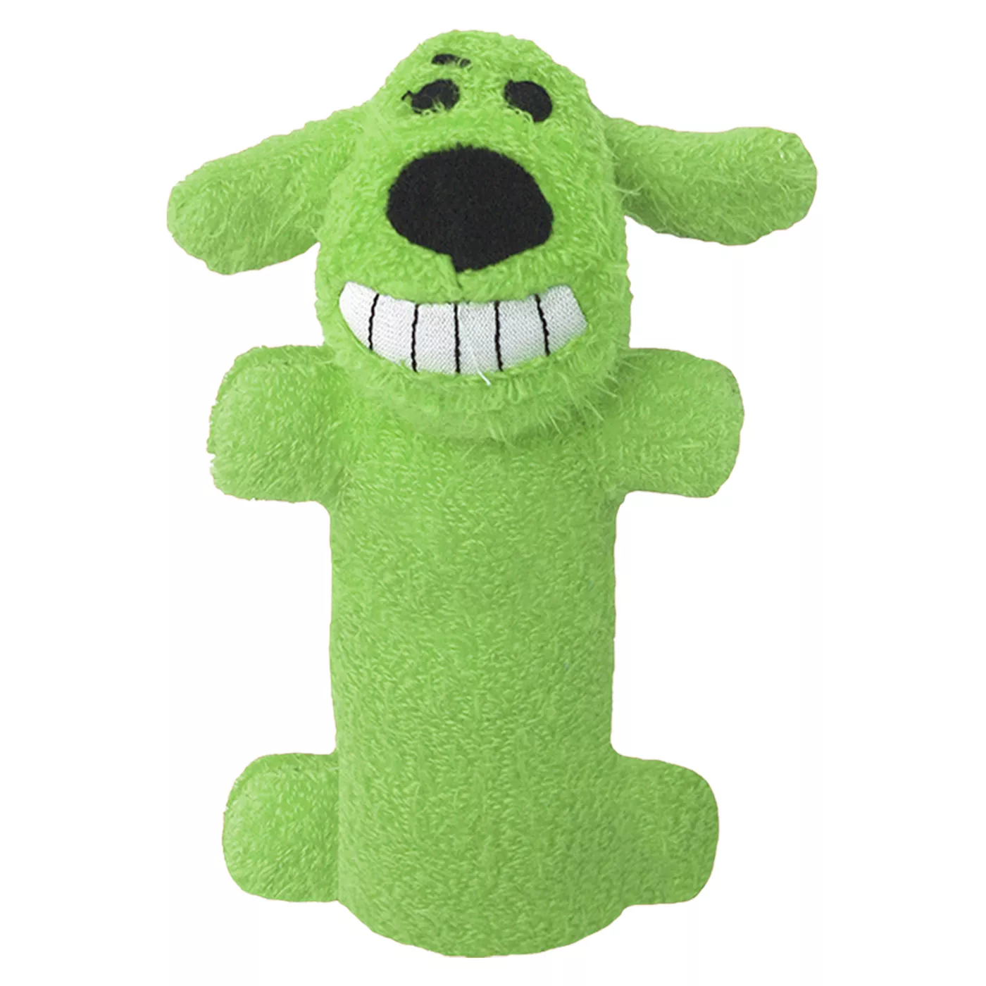 Multipet Loofa Dog The Original Squeaky Plush Dog Toy 6 IN
