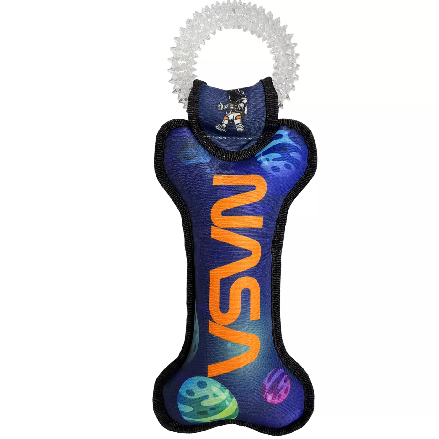 Pets First NASA Planets Squeaky Dental Toy