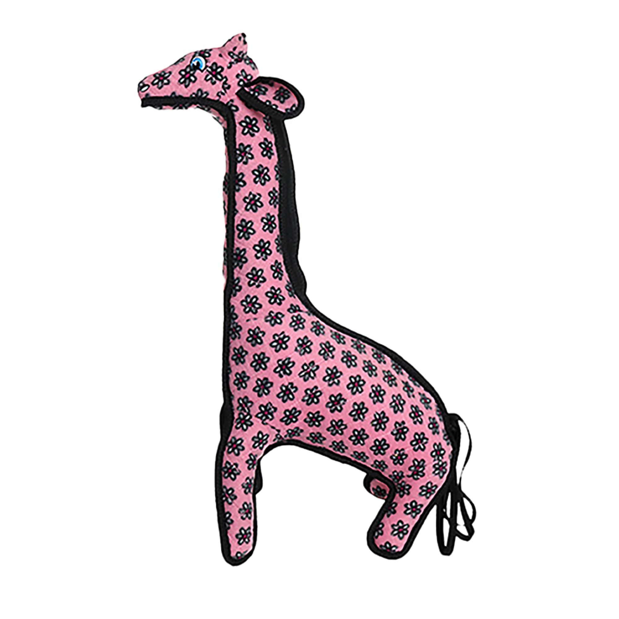 TUFFY® Zoo Pink Giraffe Dog Toy