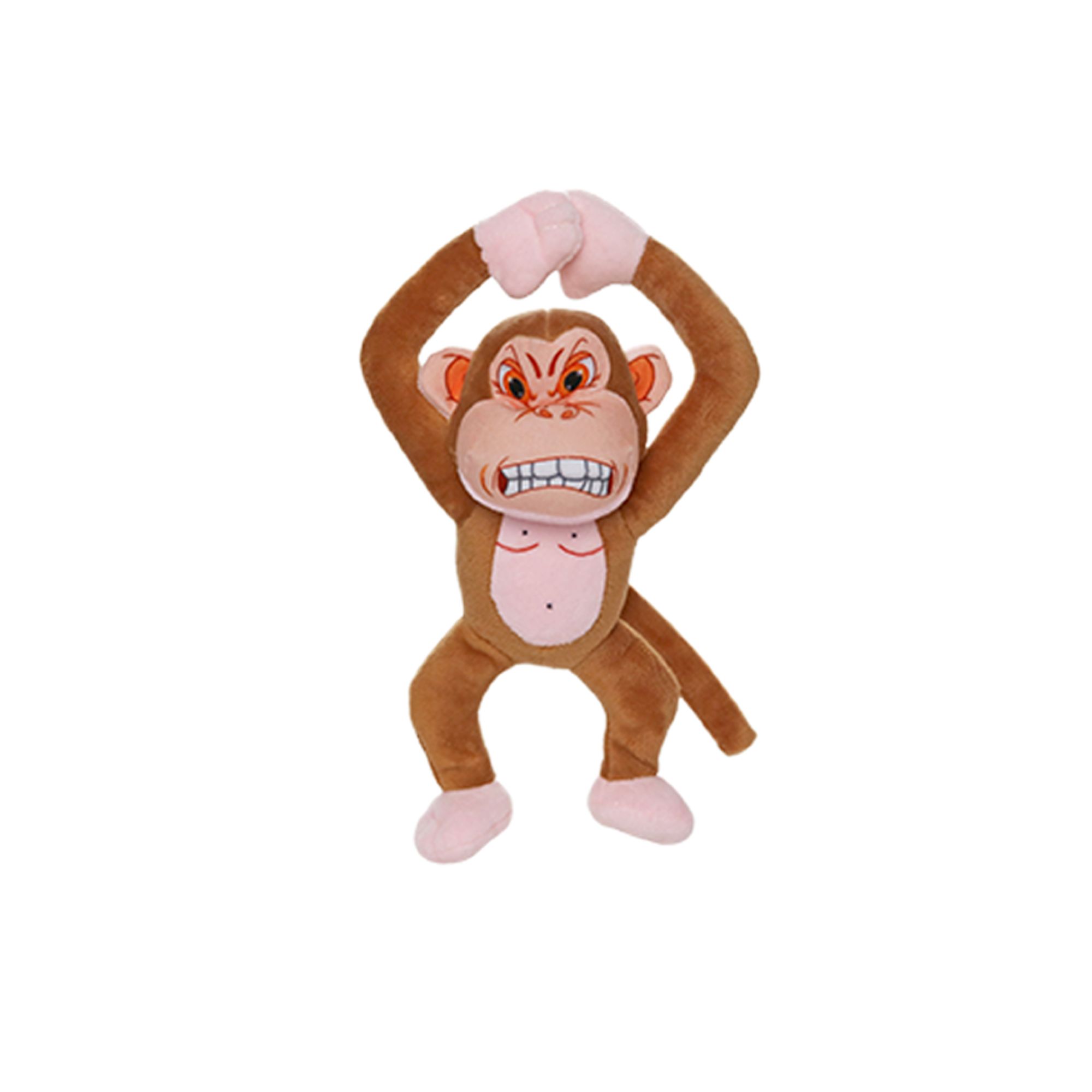 MIGHTY JR Angry Animals Monkey Dog Toy