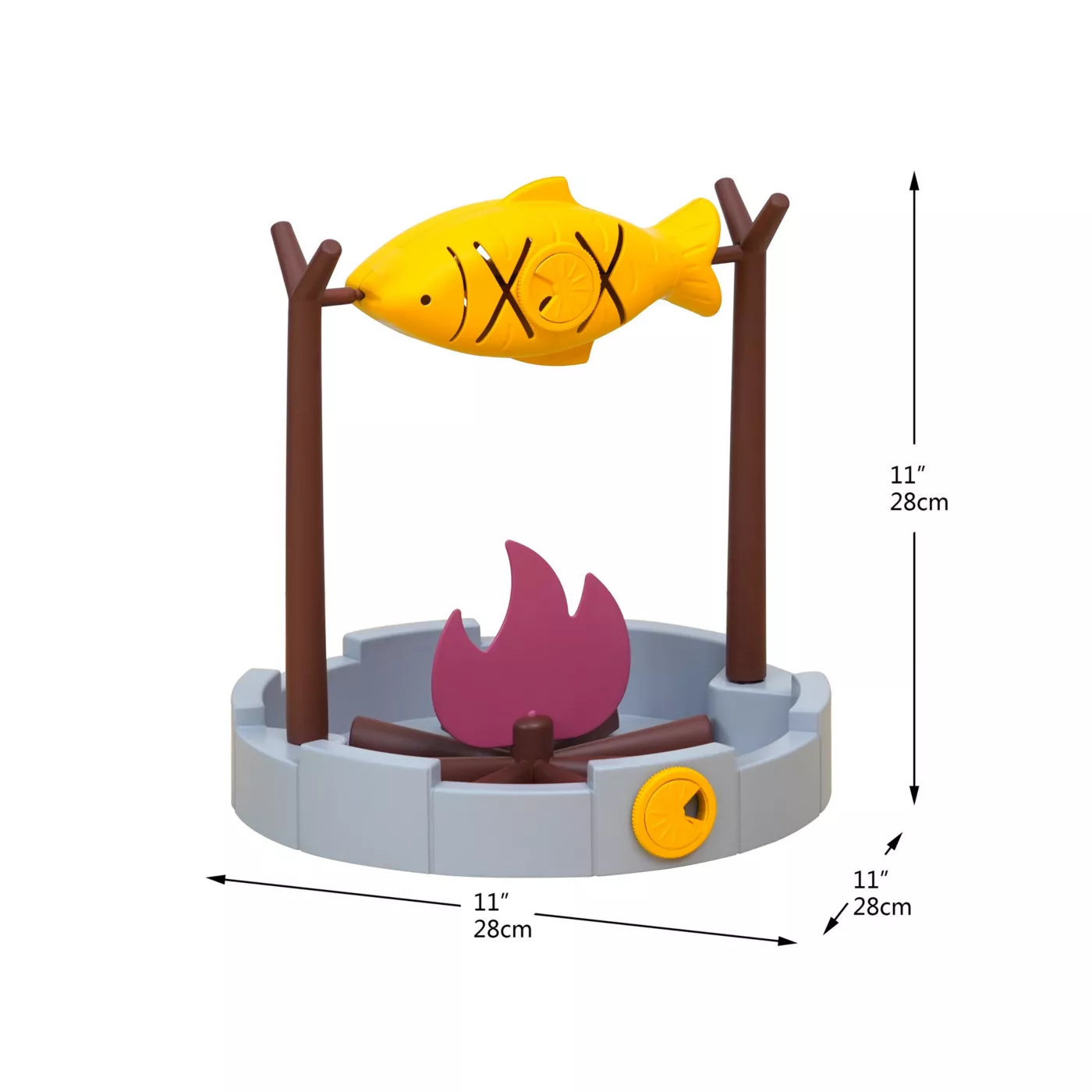 PetPals Grilled Fish Cat Toy