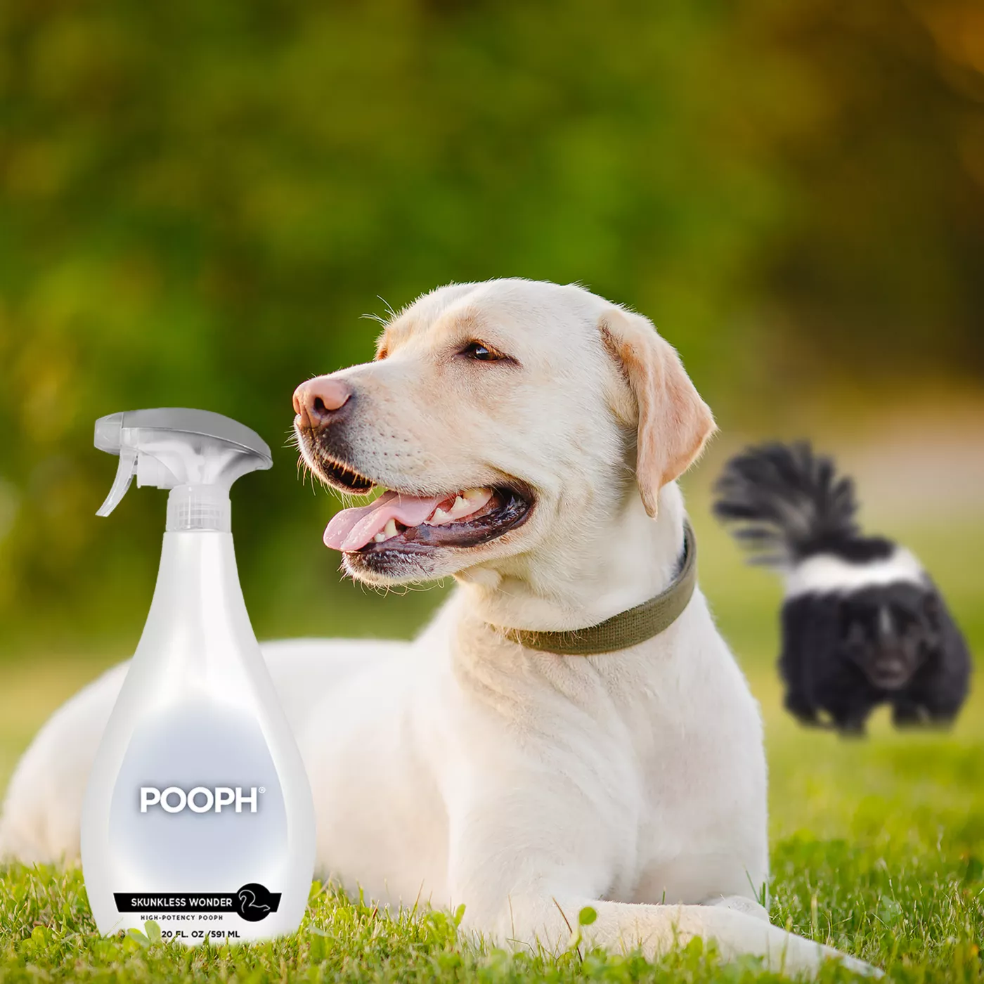 POOPH Skunkless Odor Eliminator 20oz