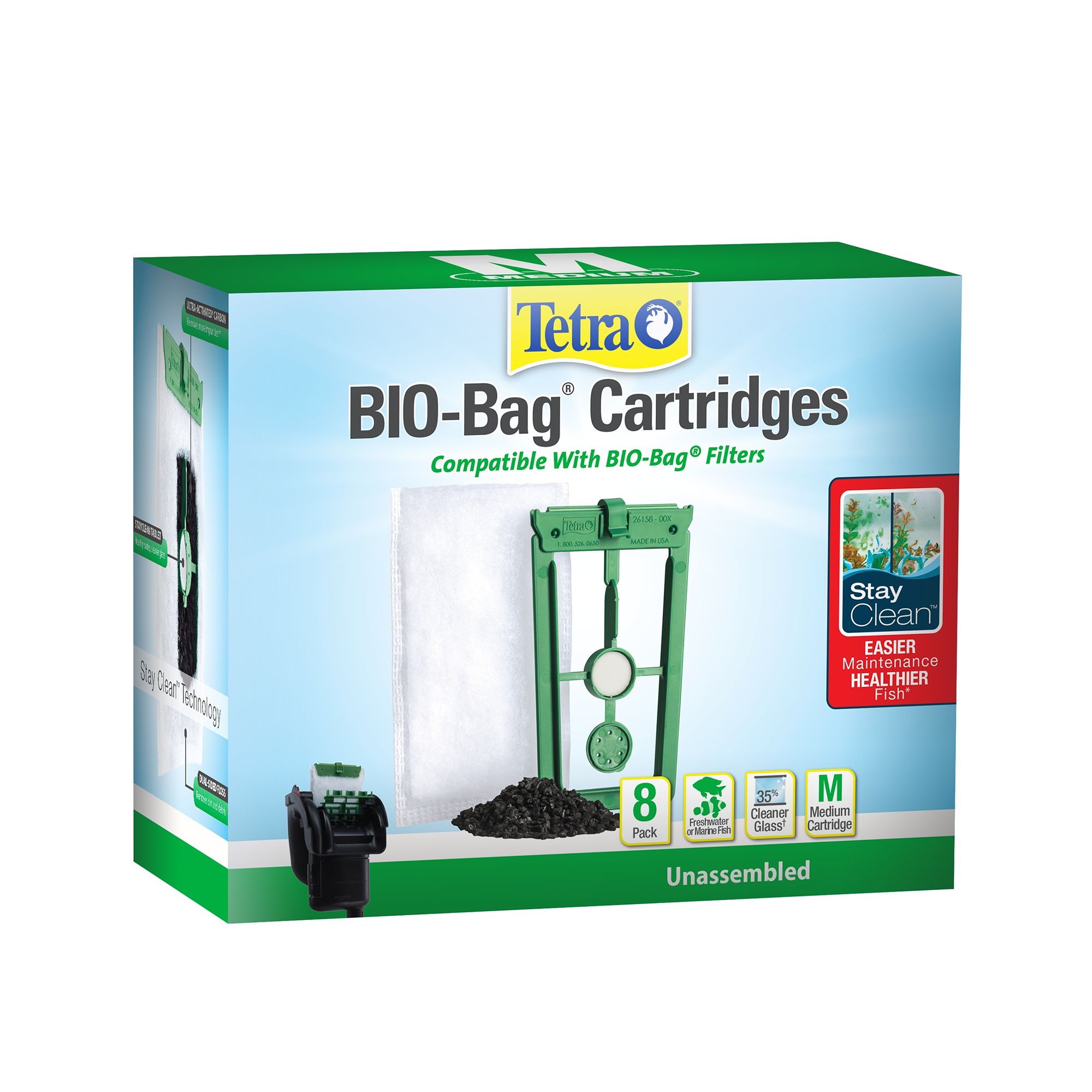 Tetra Bio Bag Cartridges 8 ct
